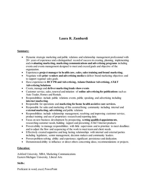 AAH Resume | PDF