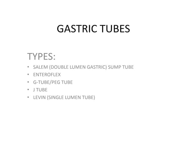 Nasogastric tube insertion | PPT