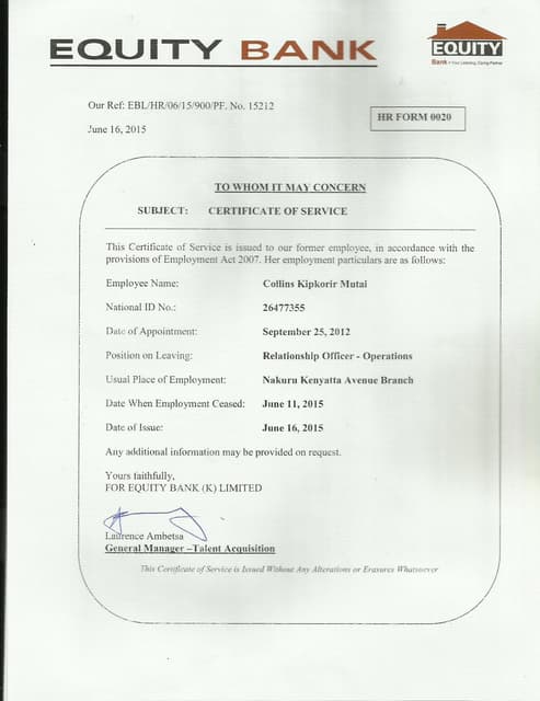 10th certificate | PDF