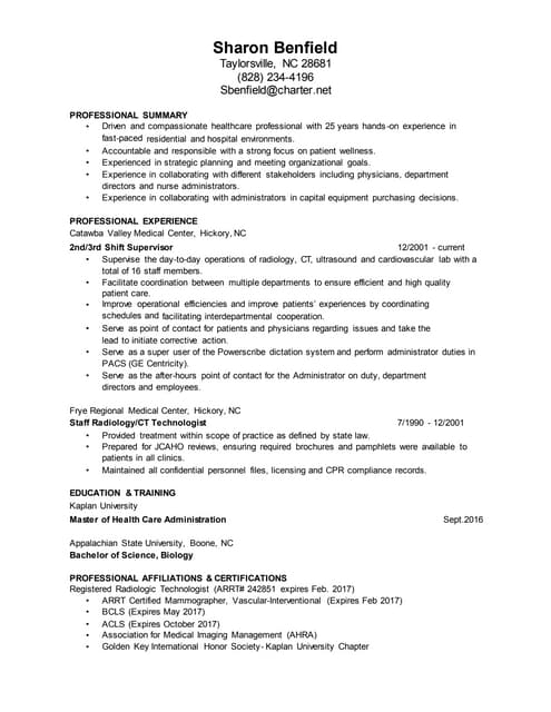 Patty's Resume | DOCX | Healthcare Industry | Industries