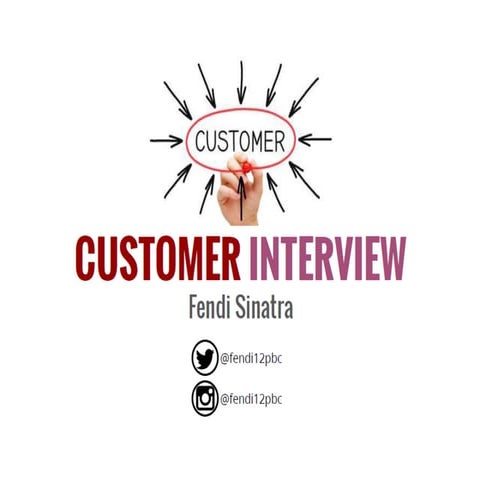 Fendi - Puspitek Customer Interview | PDF