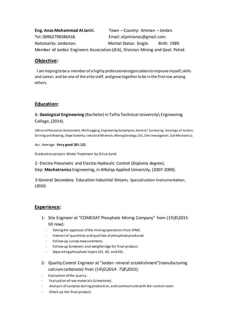 cv-ahmed mohamed hamad | PDF | Business and Finance