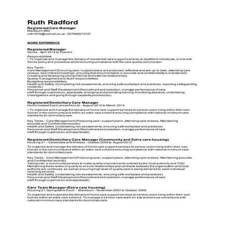 CV - Ruth Radford | PDF