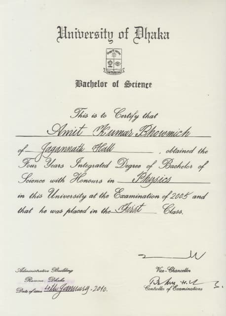 Higher Secondary Certificate | PDF