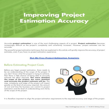 Project Estimation | PDF