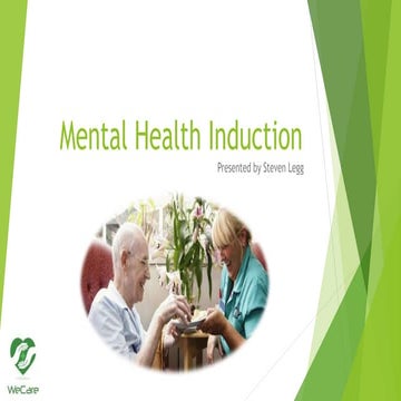 mental health presentation | PPTX