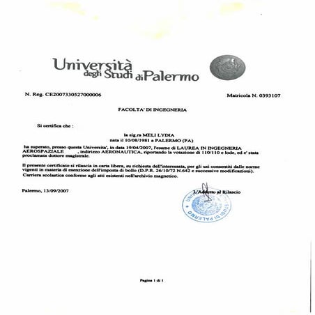 Master Degree Certificate Pdf