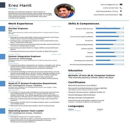 Chuck Sheldon's resume | PDF