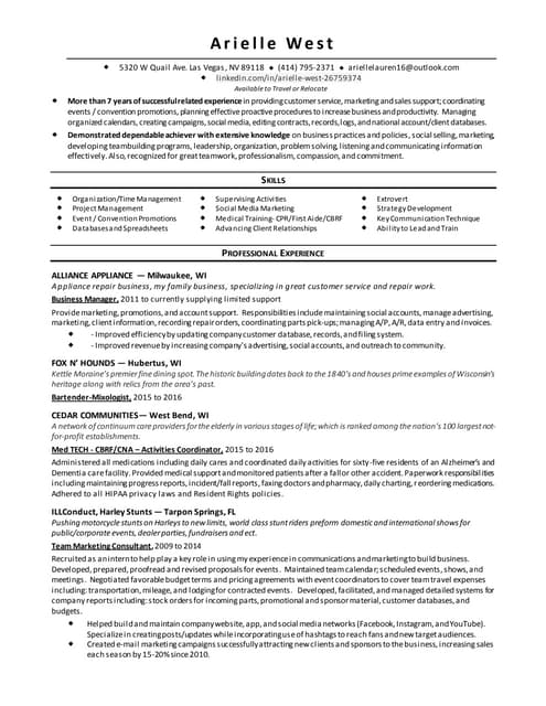 Current Resume | PDF