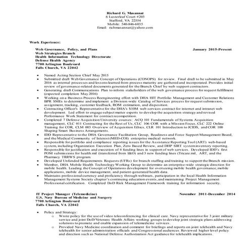 Richard G Masannat Resume February | DOCX