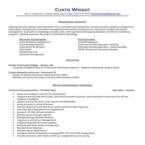 Curtis_Wright_Resume4 | DOC