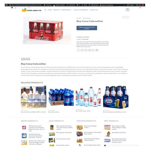 Order Coca Cola online | PDF | Food & Drink