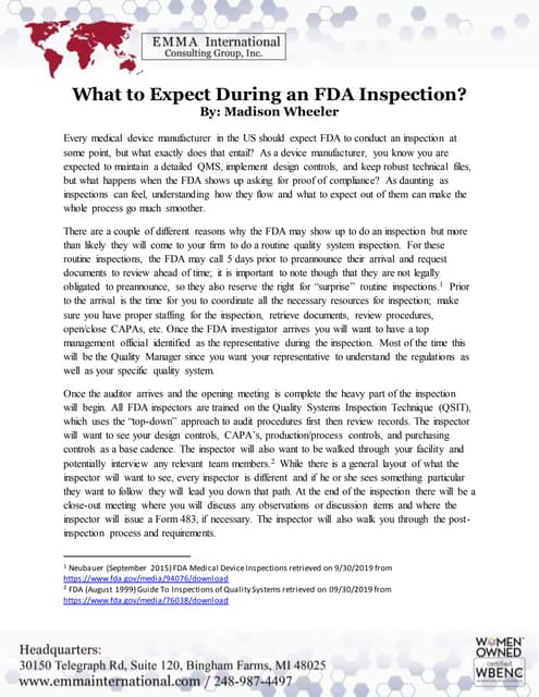 FDA Inspection Readiness.pptx