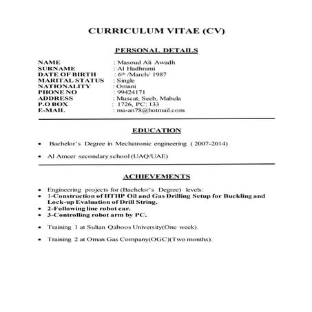 Hazem Samy CV engineer | DOC