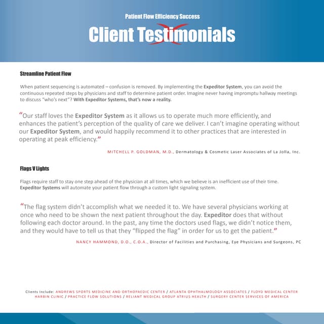 Client Testimonials | PDF