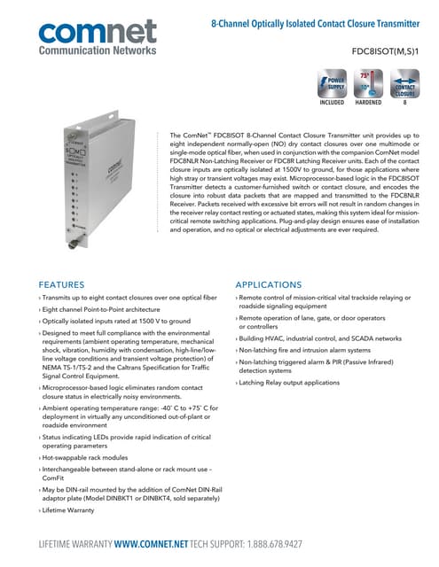 Alcon 458 - Specification | PDF