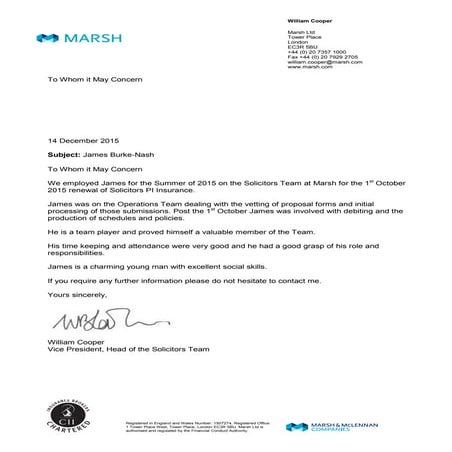 REFERENCE - MARSH James Burke-Nash | PDF