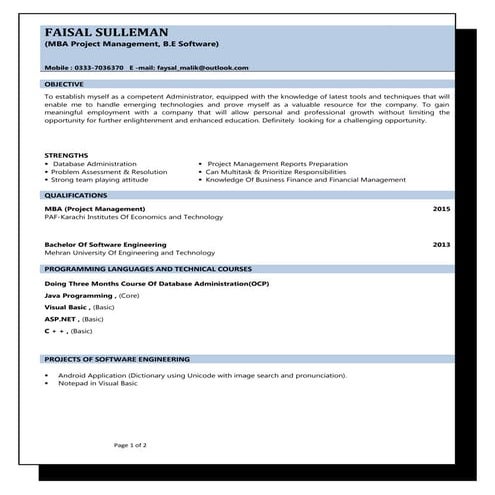 Updated Resume | PDF