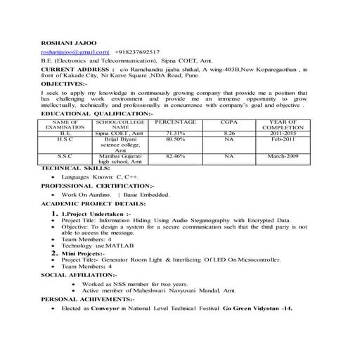 Neeraj Resume | DOCX