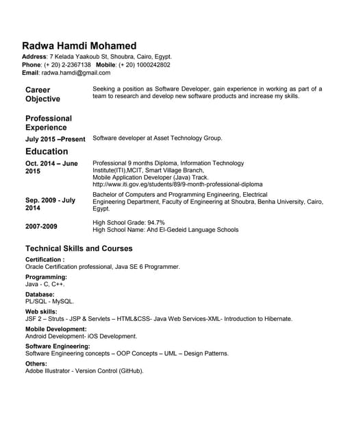 CV dan Surat Keterangan Lulus[jobstreet] | PDF