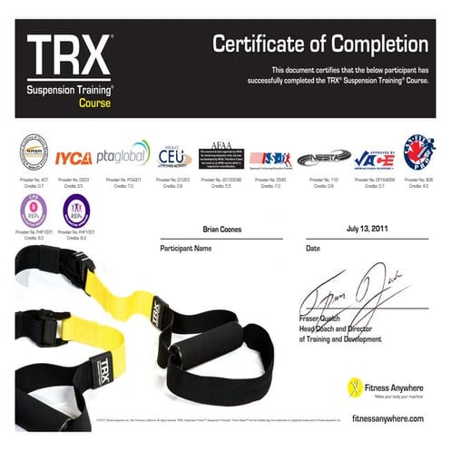 TRXCertificate | PPT