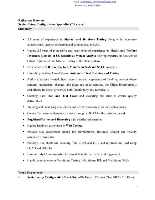 Rajkumar Kannan presentations