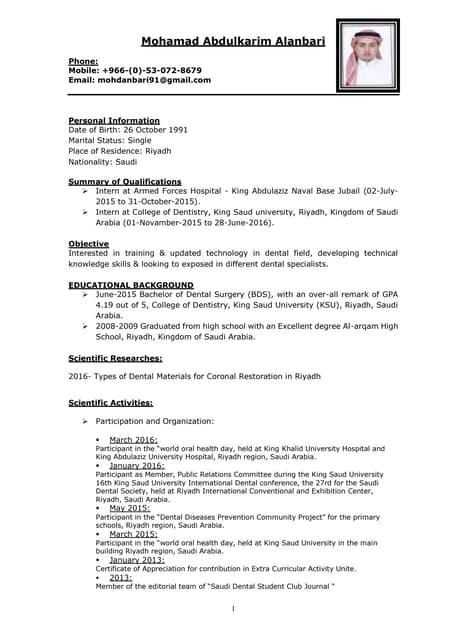 MA Resume | PDF