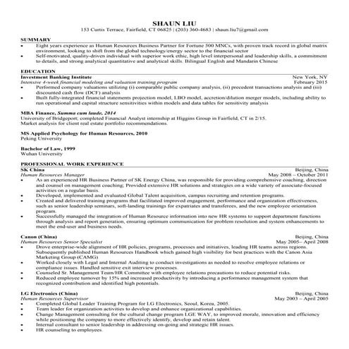 Guy Hornbeck Resume | DOC