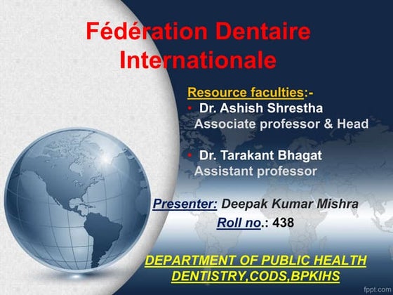 INDIAN DENTAL ASSOCIATION | PPT