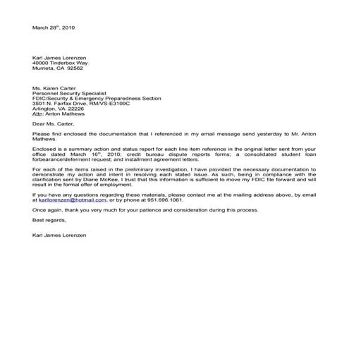 FDIC Final Letter | DOC