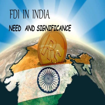 FDI IN INDIA | PPT