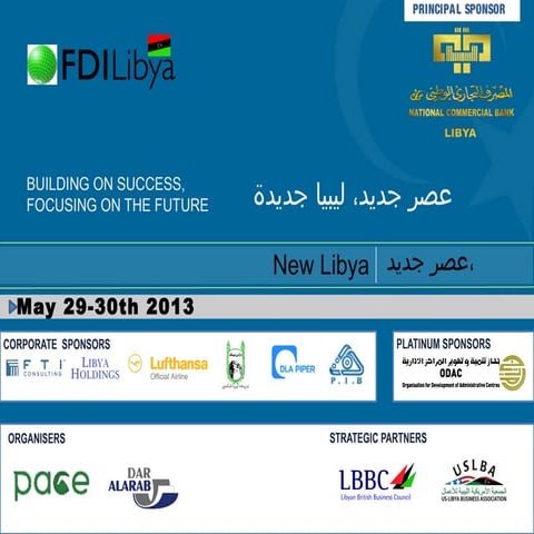 FDI Libya Presentation | PPT
