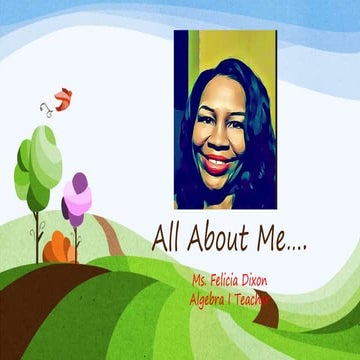 All About Me | PPT