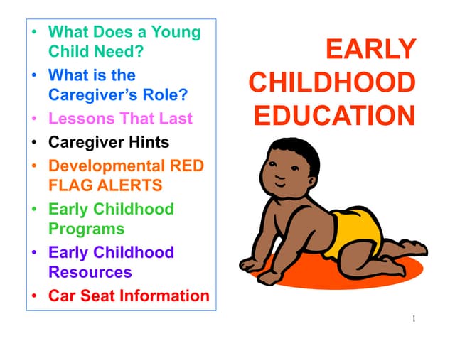 Early childhood education powerpoint | PPTX