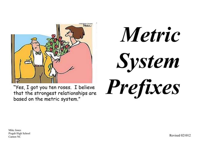 2 4 metric prefixes | PPTX