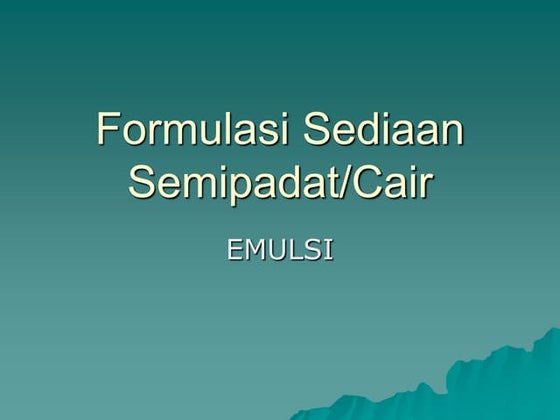 SEDIAAN EMULSI : DEFINISI, TIPE EMULSI, JENIS EMULGATOR DAN CARA ...