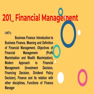 Financial Management | PPT