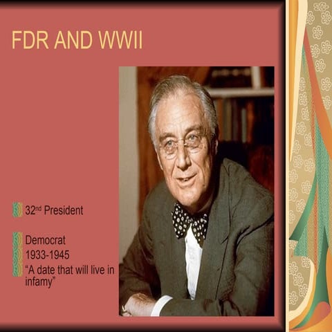 Franklin D. Roosevelt | PPT
