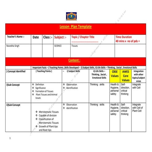 FDRC Lesson Plan Class 9th.docx