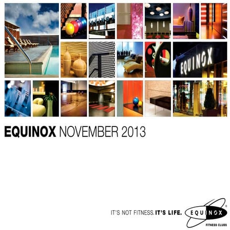 Equinox Fitness Clubs | Front Desk Screensaver | November 2013 | PPT