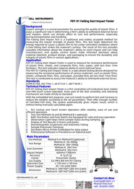 Introduction to Stretch Film Cling Testing | PDF