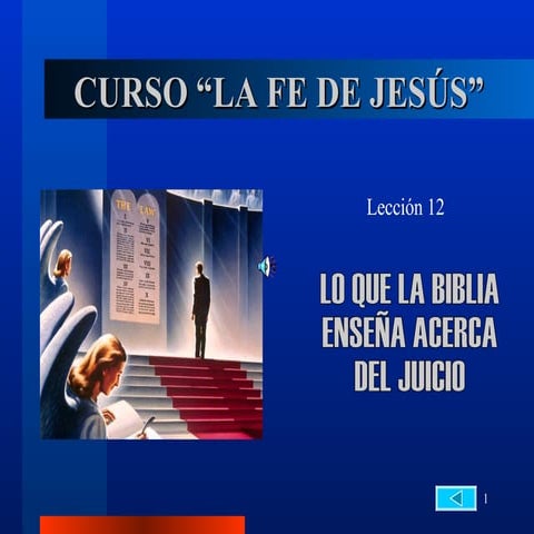 Fe 12 Juicio Divino | PPT