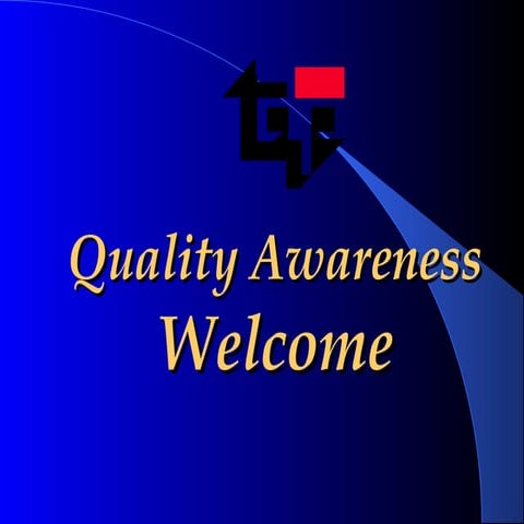 TAP Quality Awareness Training | PPT