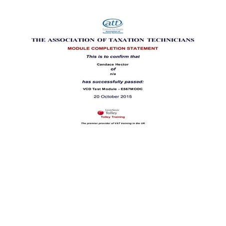 Module C Certificate | DOCX