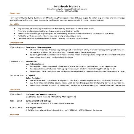 2016-2017 Naeem CV Master File | PDF