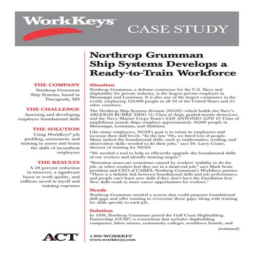 Northrop Grumman | PDF | Defense Industry | Industries