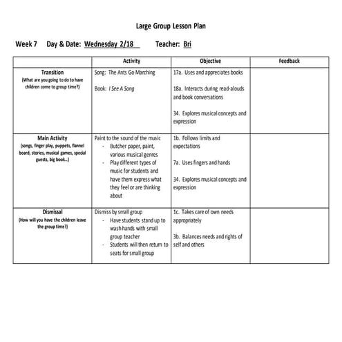 2.18 Large Group Plan | PPT