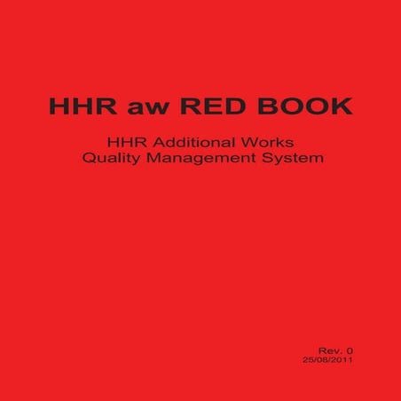 RED BOOK HHR aw_0 P1 | PDF