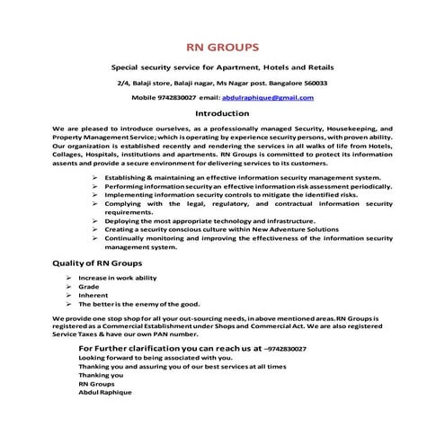 New Quotations | DOCX | Business Administration | Business