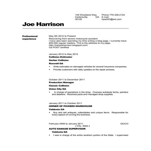 BAM-2015-resume | PDF